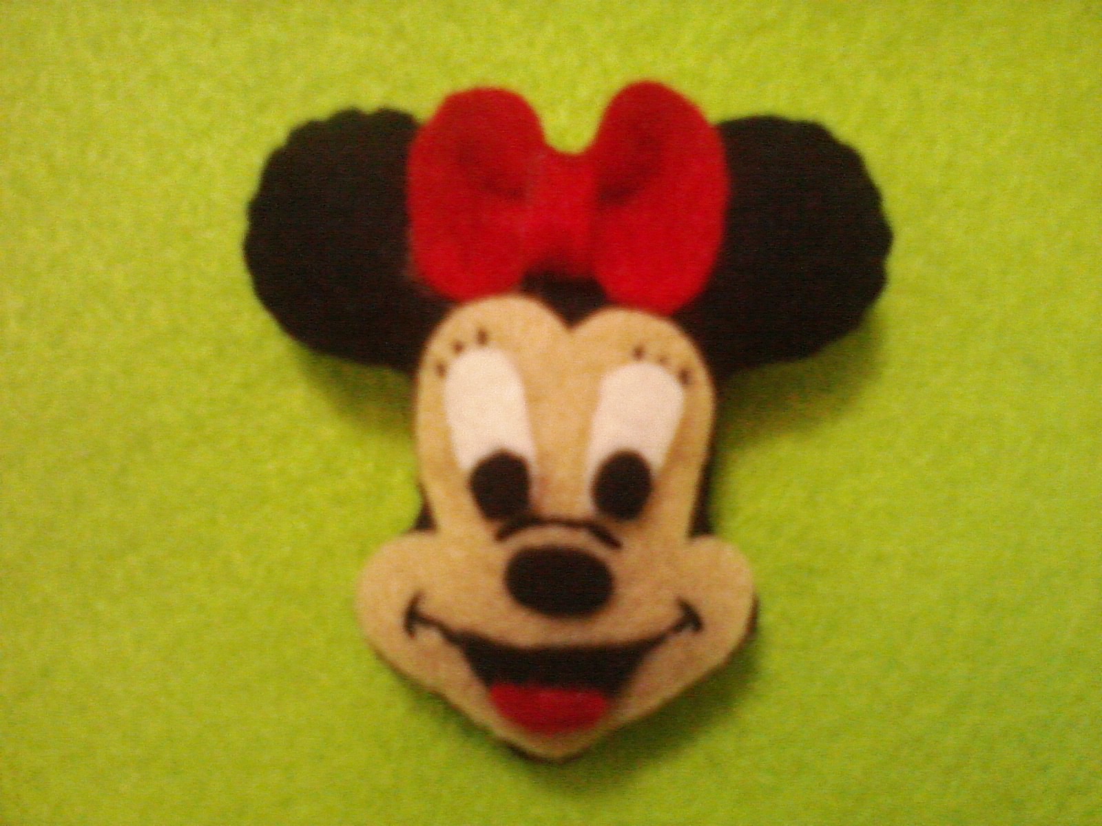 Ijo Lumut Flanel: Mickey & Minnie Mouse
